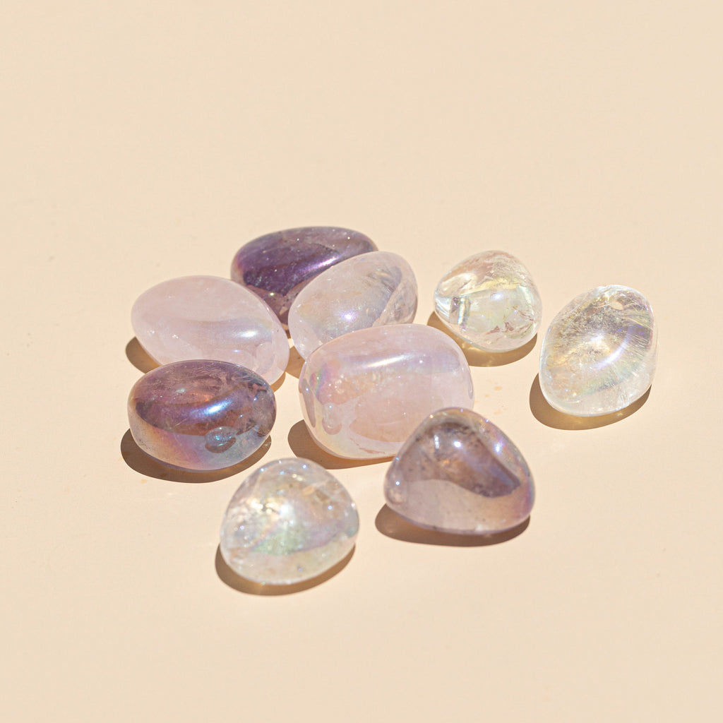 Aura Quartz - Unicorn Poo – Crystal Rose Byron Bay